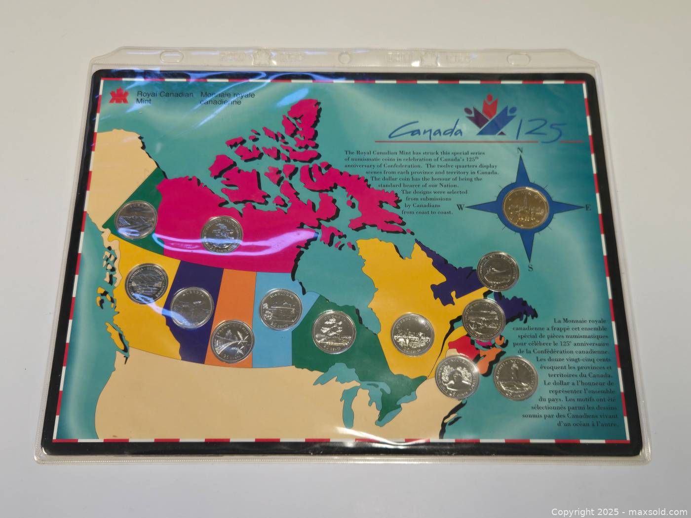 1992 Canada 125 Confederation 12-Coin Set | Maxsold