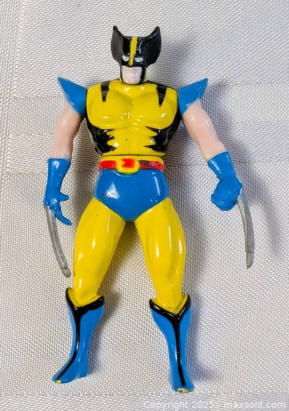Wolverine die-cast metal action figure 2.5" | Maxsold