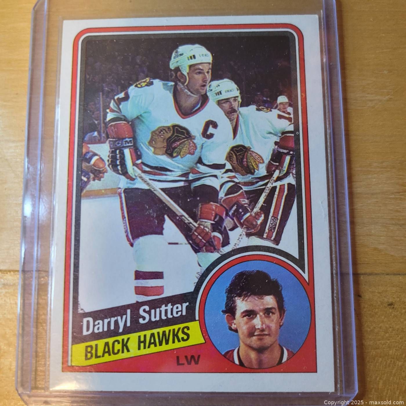 1984-85 Topps Darryl Sutter hockey card | Maxsold