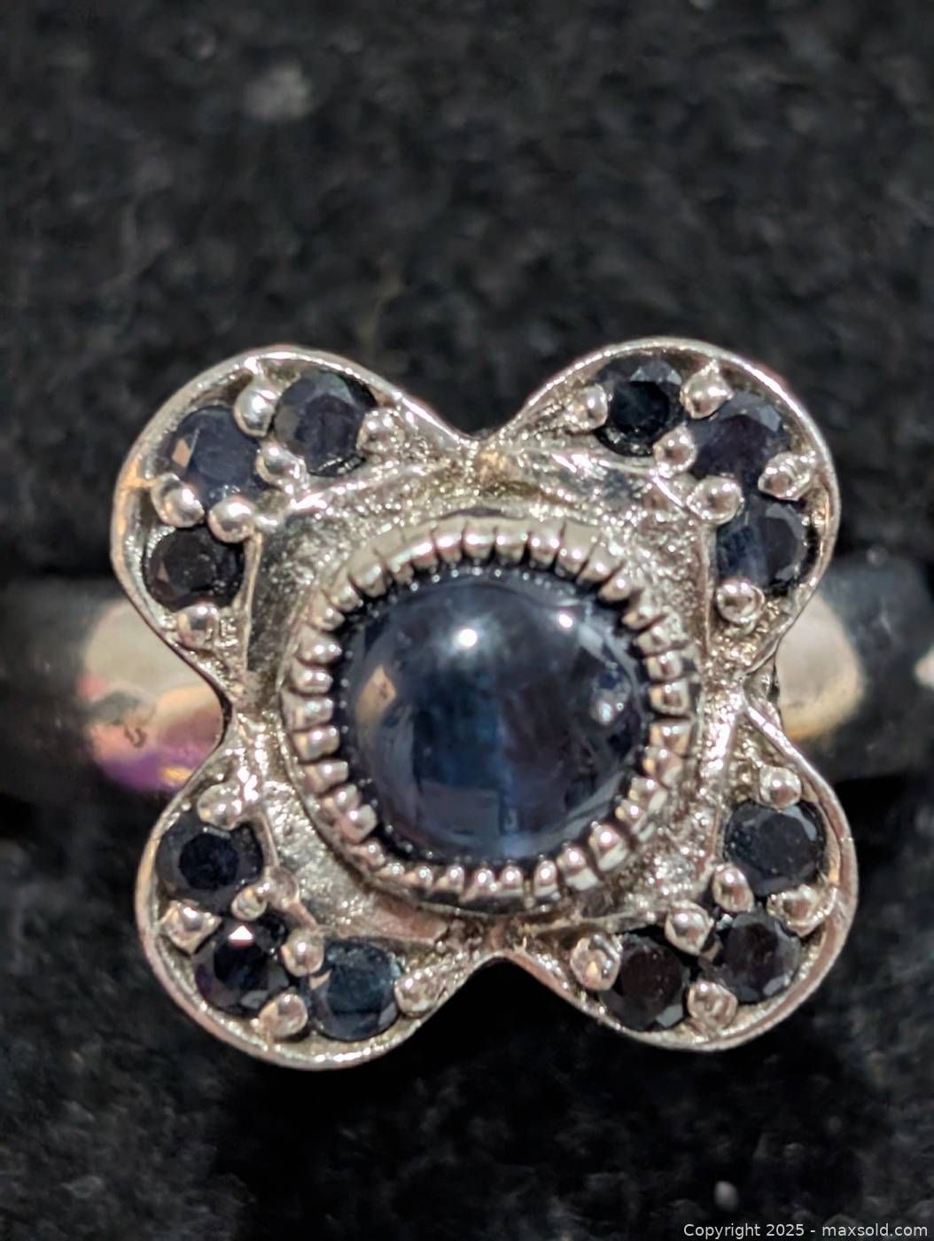 Silver(8.28g)Sapphire Ring,size 7.5 | Toronto (Ontario, Canada) PARTNER ...