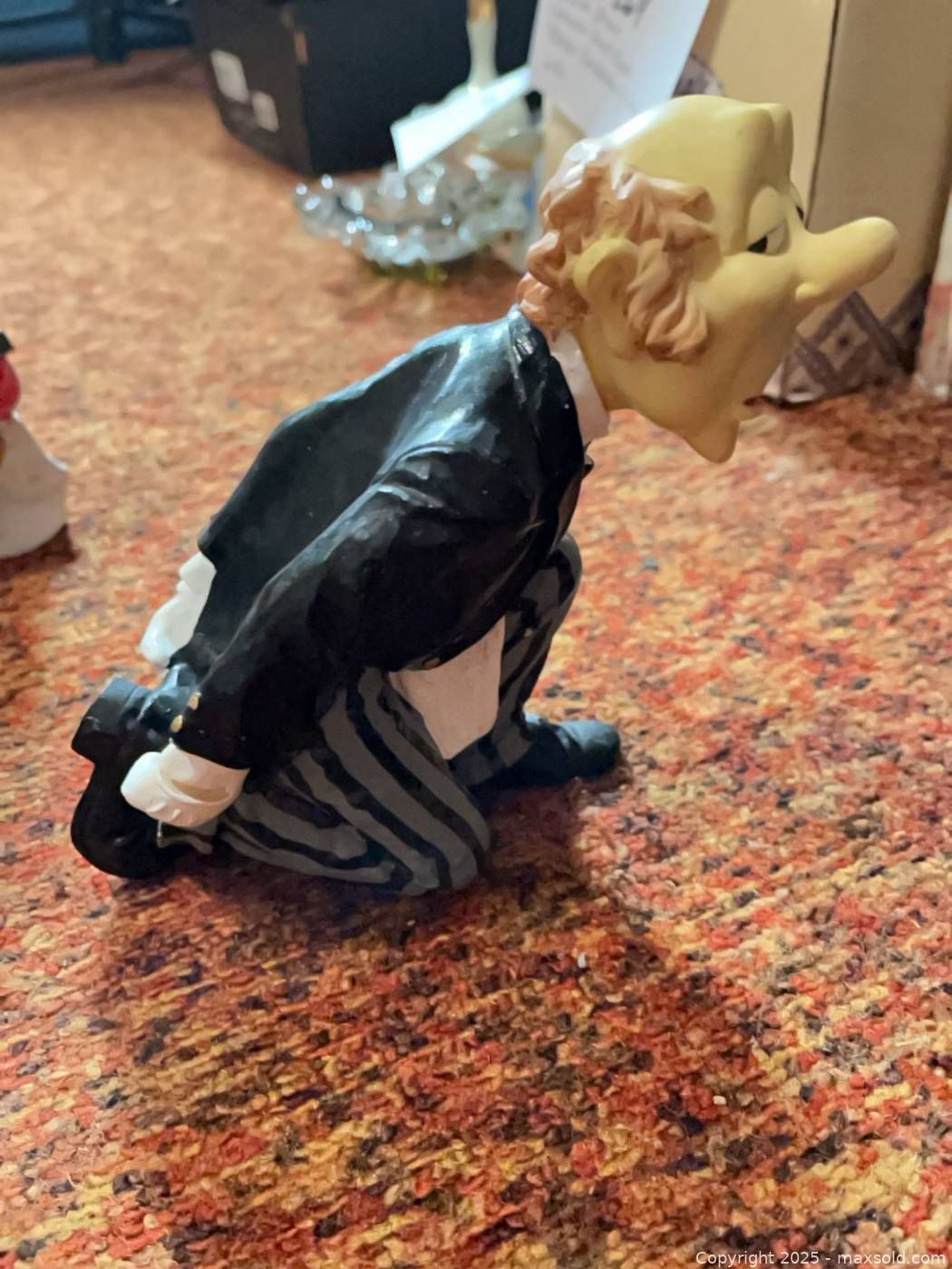 James the Butler Wine Bottle Holder; Oliver Hardy Rare Vintage Bottle ...