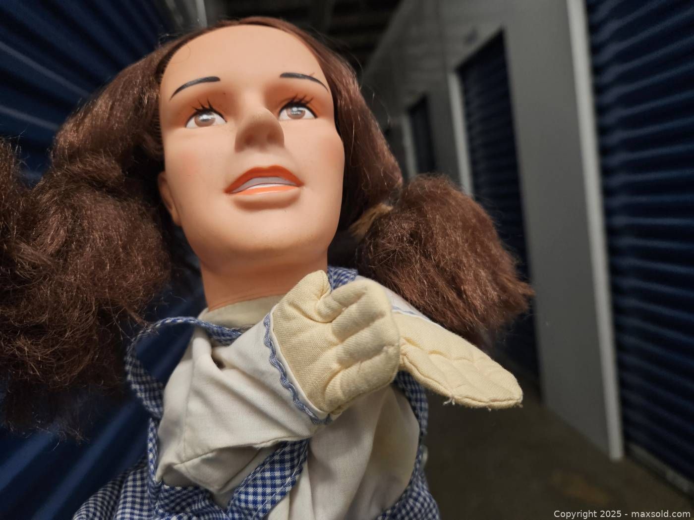 Vintage Cloth-Bodied Dorothy Hand Puppet with Vinyl Head, ©1988 Turner ...