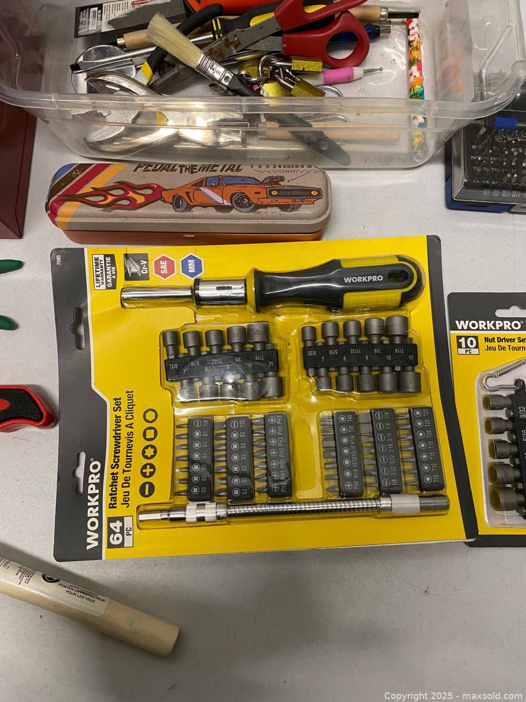 Assorted Hand Tools & Mastercraft Metal Toolbox | Vancouver (British ...