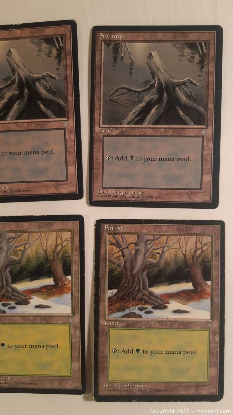10 Magic the Gathering Cards Lands Black | Toronto (Ontario, Canada ...