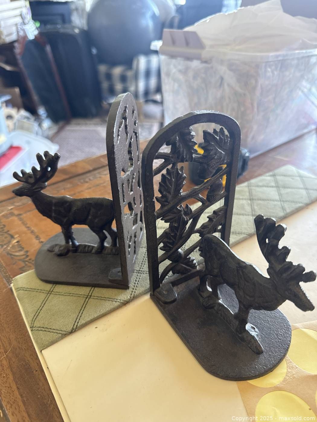 Book stands Rustic Cast Iron Deer & Leaf Motif | Vancouver (British ...