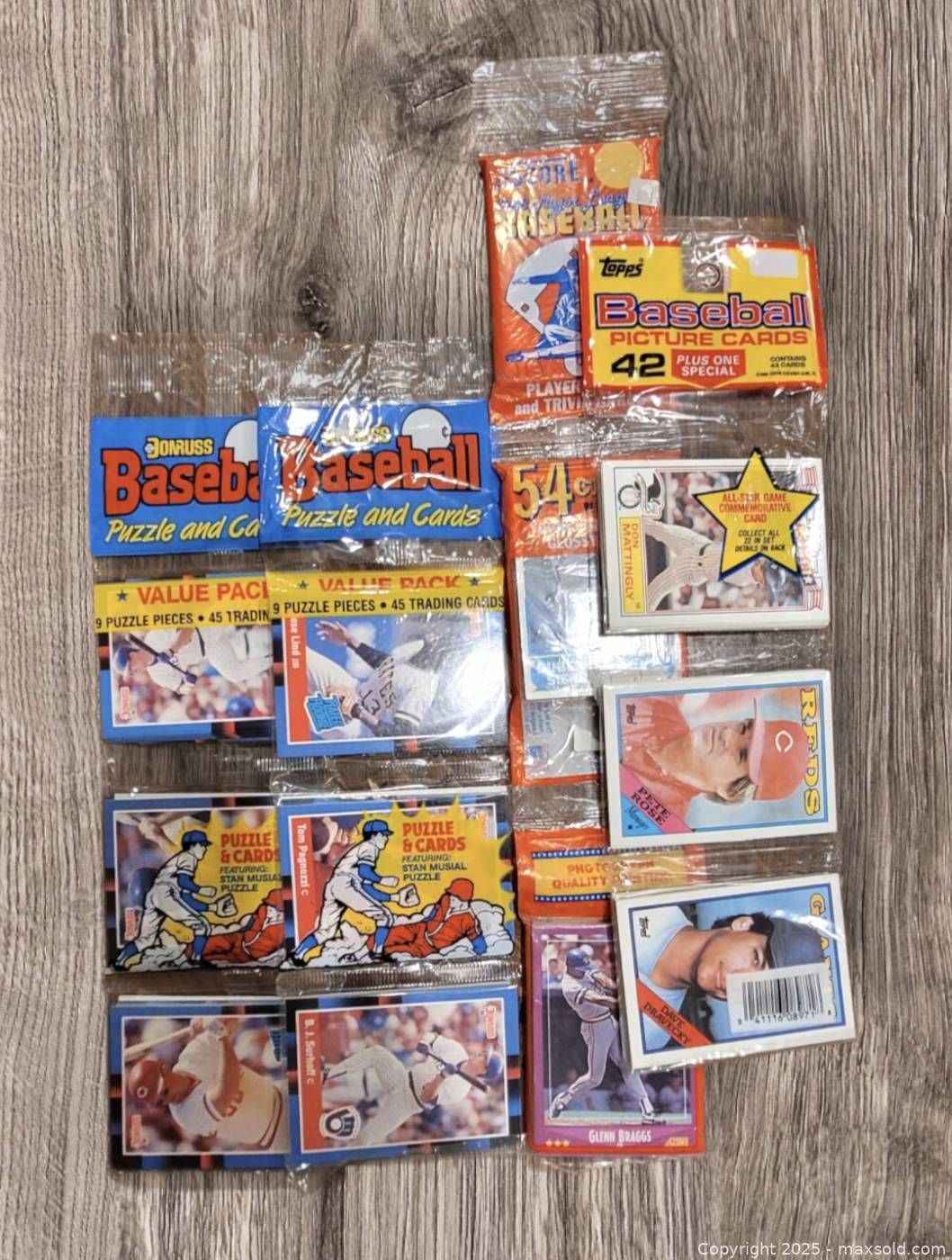 VINTAGE 1988 TOPPS, DONRUSS & SCORE SEALED BASEBALL PACKS | Newmarket ...