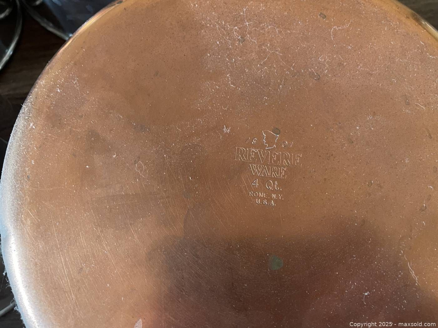 Lot of 7 Revere Ware Copper Bottom Cookware | Greenwood Village ...