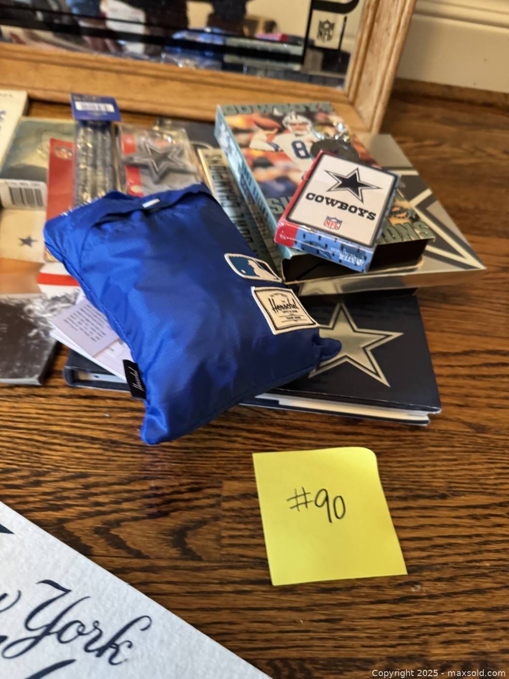 Dallas Cowboys and Toronto Blue Jays Sports Memorabilia Lot | Maxsold