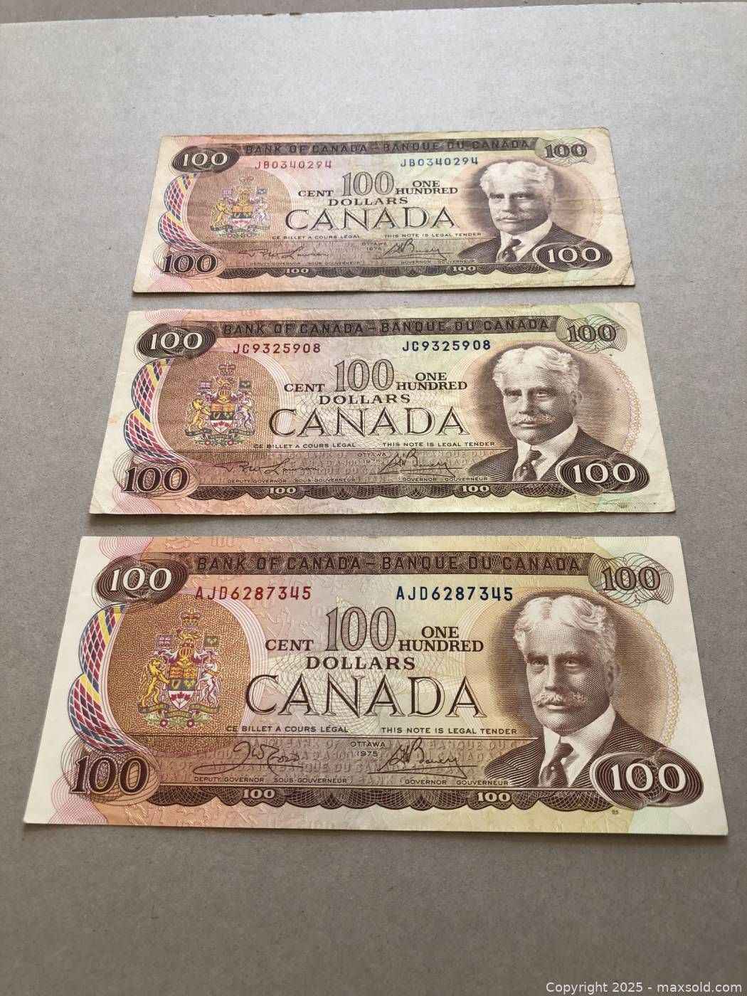 Canadian bank notes | Toronto (Ontario, Canada) SELLER MANAGED ...