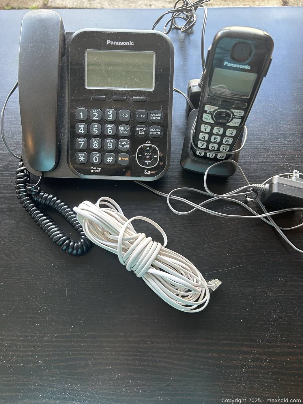 Panasonic Home Phone with Extra Cordless Handset | Maxsold