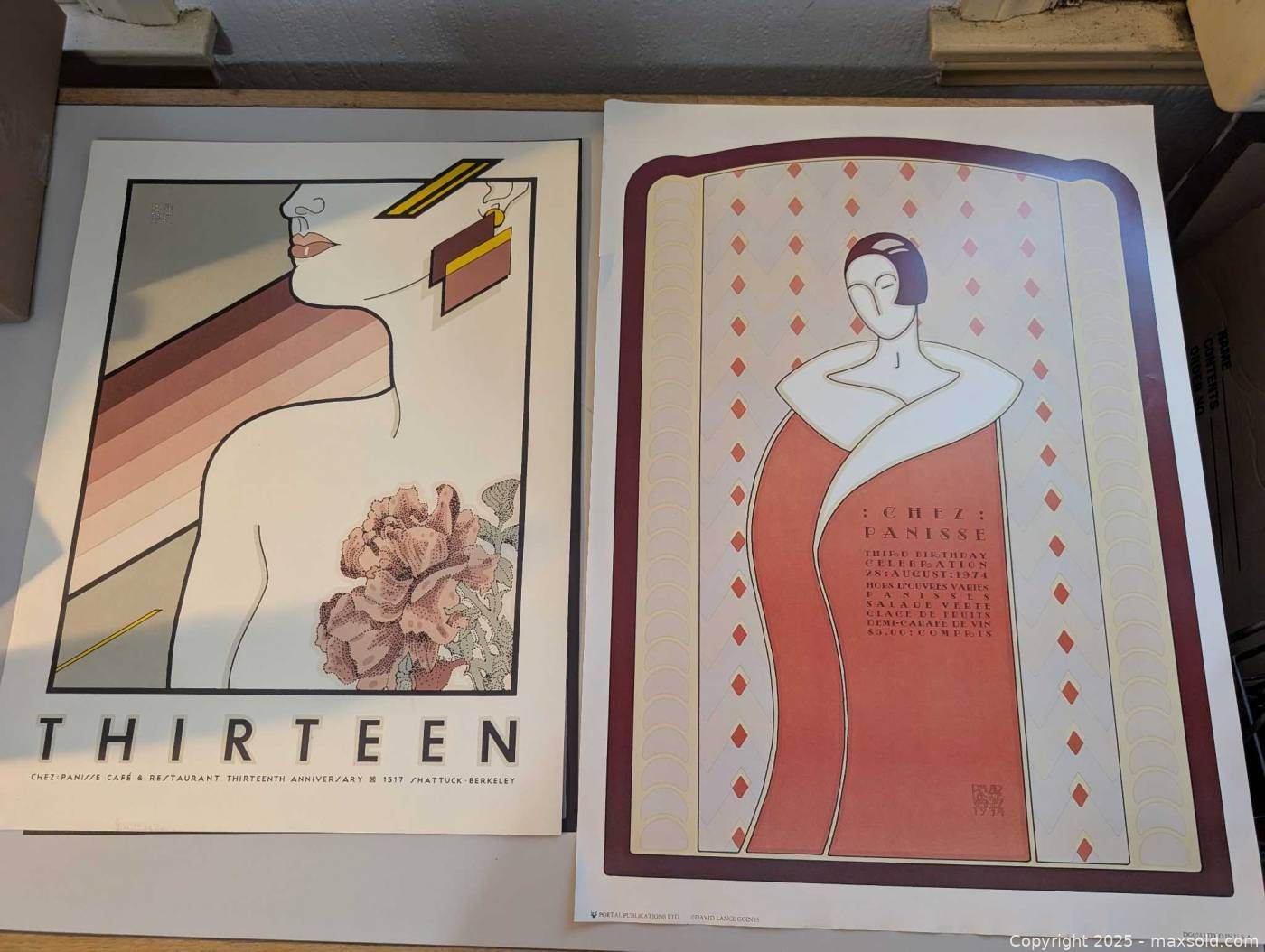 David Lance Goines Collection #2 (12 Posters) | Los Angeles (California ...