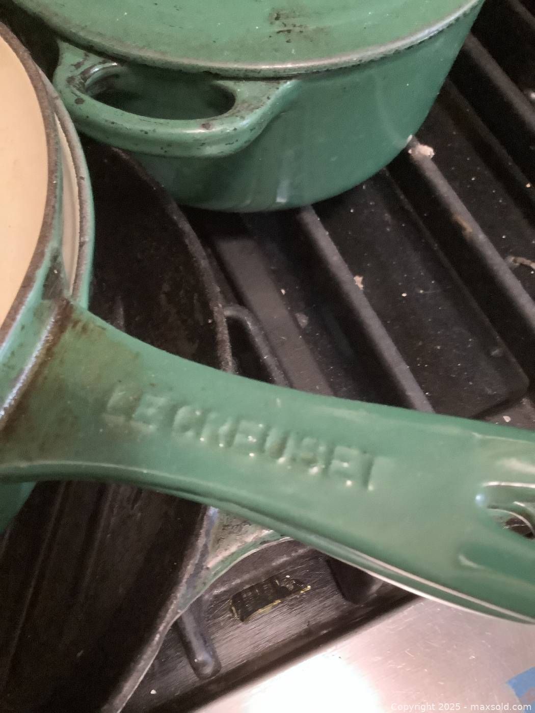 Le Creuset Green Enameled Cast Iron Cookware Set | North Arroyo ...