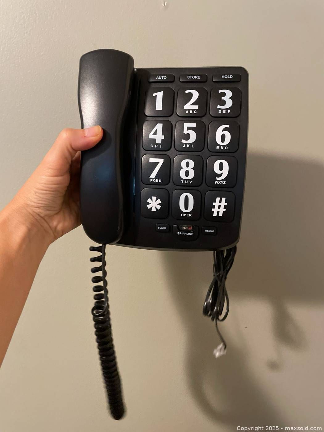 Large Button Landline Telephone | Maxsold