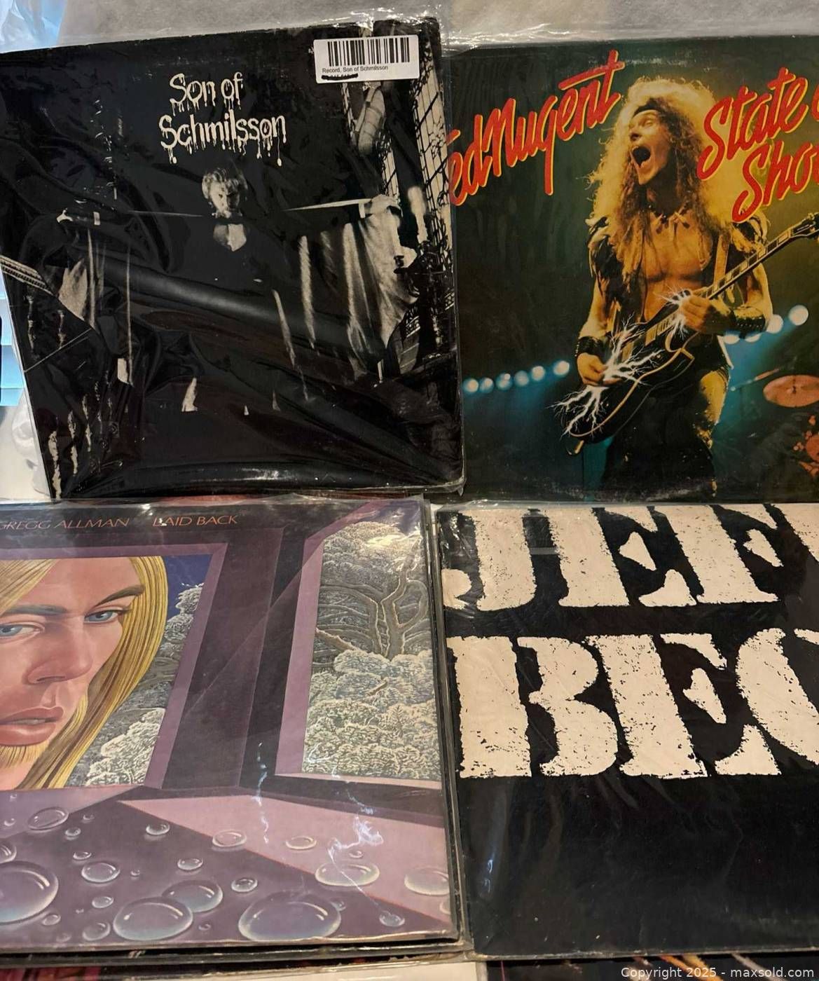Lot of 10 Classic Rock Vinyl Records with Covers and Sleeves | Tampa ...