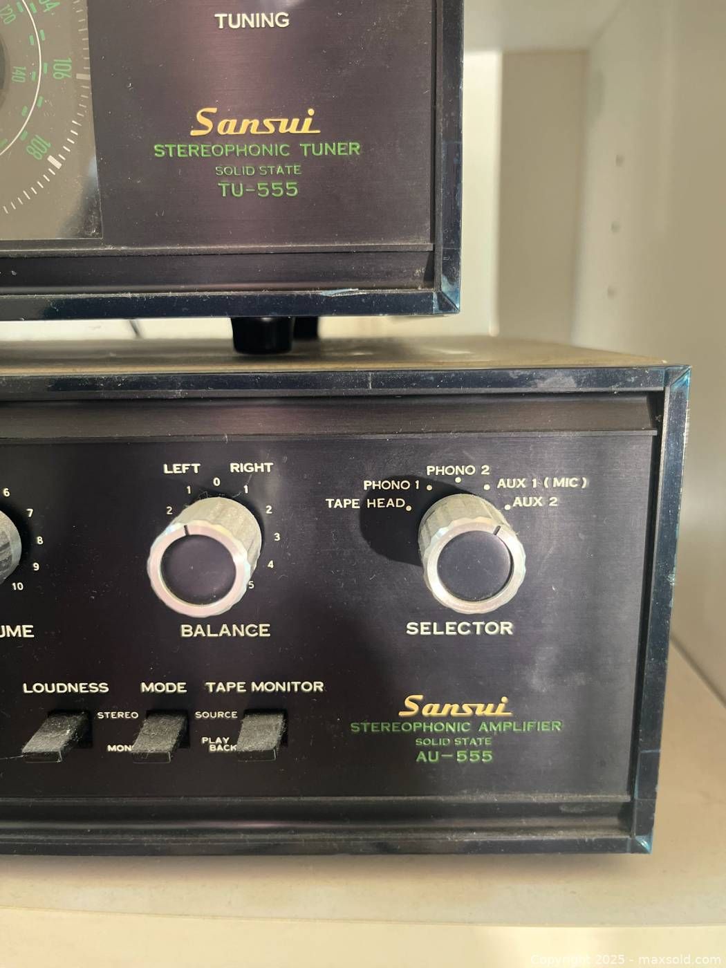 Sansui Solid State Integrated Amplifier Receiver Tuner w EPI Floor Standing Speakers | Toronto ...