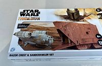 Star Wars The Mandalorian Razor Crest & Sandcrawler paper model kit ...