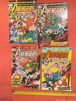 Marvel Avengers comic books #116 #117 #118 #134 | Maxsold