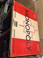 Monopoly Canadian Edition board game | Maxsold