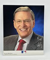 Bud Selig Autographed 8x10 Photograph | Maxsold