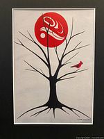 First Nations lithograph Brad Henry 8x10 | Maxsold