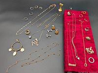 Gold- and Silver-Tone Jewelry Lot, approx 25 pcs | Maxsold