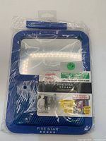 Five Star blue locker mirror with mesh pocket | Maxsold