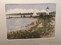 Sailing Edgartown Signed Print by Timothy John Struna, Artist Proof ...