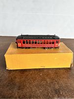 Custom Painted Brass HO Scale Trolley Model | Maxsold