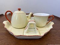 C.1940 Noritake Modernist 6-Piece Porcelain Breakfast Set | Maxsold
