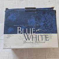 Cracker Barrel Blue and White Porcelain Mini Tea Set | Maxsold