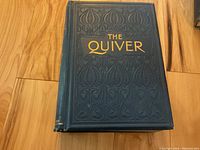 The Quiver Book 1898 Illustrated | Maxsold