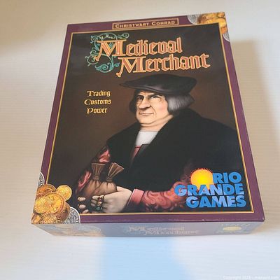 Medieval Merchant board game | Maxsold