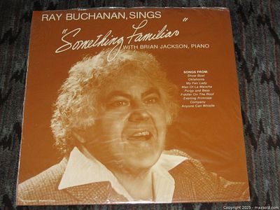 Sealed 1983 Ray Buchanan "Something Familiar" LP | Maxsold