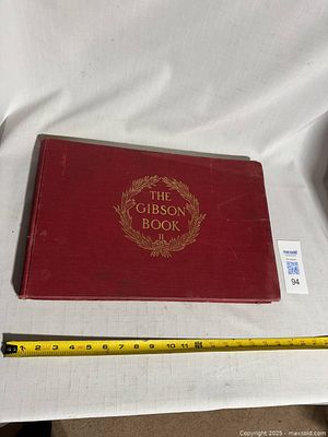 The Gibson Book, Vol. II, 1906 hardcover | Maxsold
