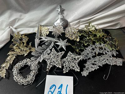 Assorted Christmas Tree Ornaments | Maxsold