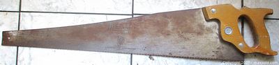 Vintage Mastercraft hand saw | Maxsold
