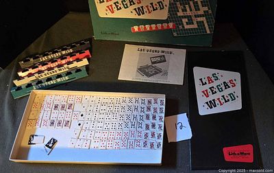 Litho-Ware Las Vegas Wild board game | Maxsold