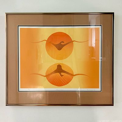 John Reuben signed numbered print Mirror Image | Maxsold