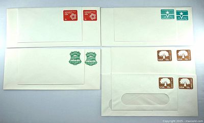 Vintage USPS Prepaid Envelope Sets | Maxsold
