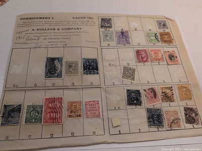 Antique & vintage stamp consignment page | Maxsold