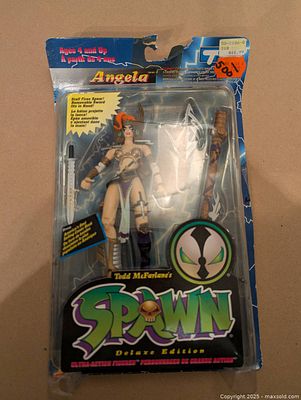 1995 Angela Spawn Deluxe Edition Action Figure | Maxsold