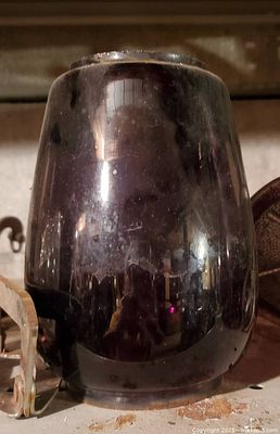 Ruby Red Coleman Glass Lantern Globes | Maxsold