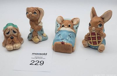 Pendelfin figurines set of four | Maxsold