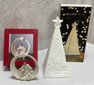 Belleek Living Tree and Crescent Nativity | Maxsold