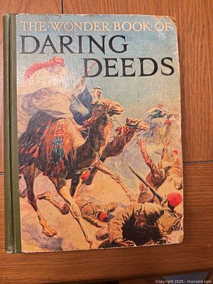 The Wonder Book of Daring Deeds hardcover | Maxsold