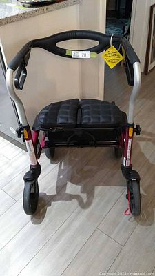 Evolution rollator walker with seat | Maxsold