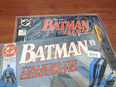 Two Vintage Batman Comics Issues #437 & #444 | Maxsold