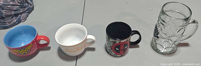 Deadpool & Wonder Woman Mugs with Steam Whistle Beer Stein | Maxsold
