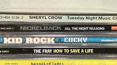 Rock music CDs collection, 6 | Maxsold