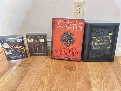 HBO Game of Thrones Seasons 1-2 DVDs and 2 Companion Hardcovers | Maxsold